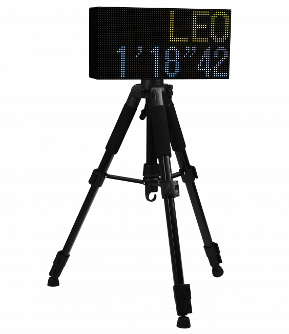 LED Display of Freelap professional automatic timing system for training