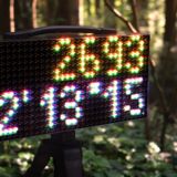 LED Display of Freelap professional automatic timing system for training