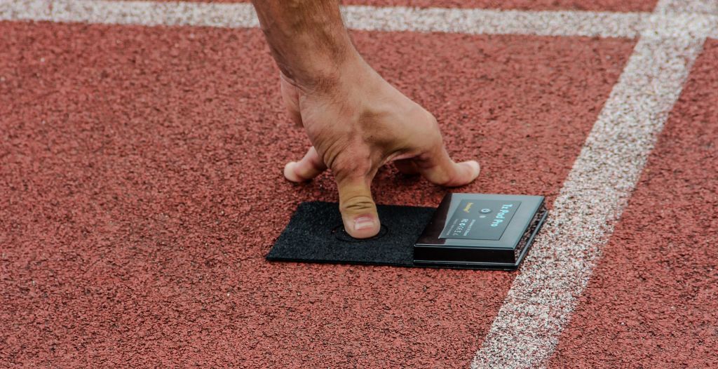 Block start & 3-point start Transmitter - Freelap timing system