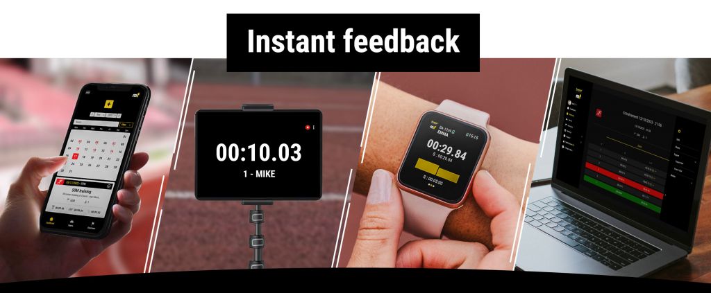 TRACK & FIELD - Electronic timing system for speed development