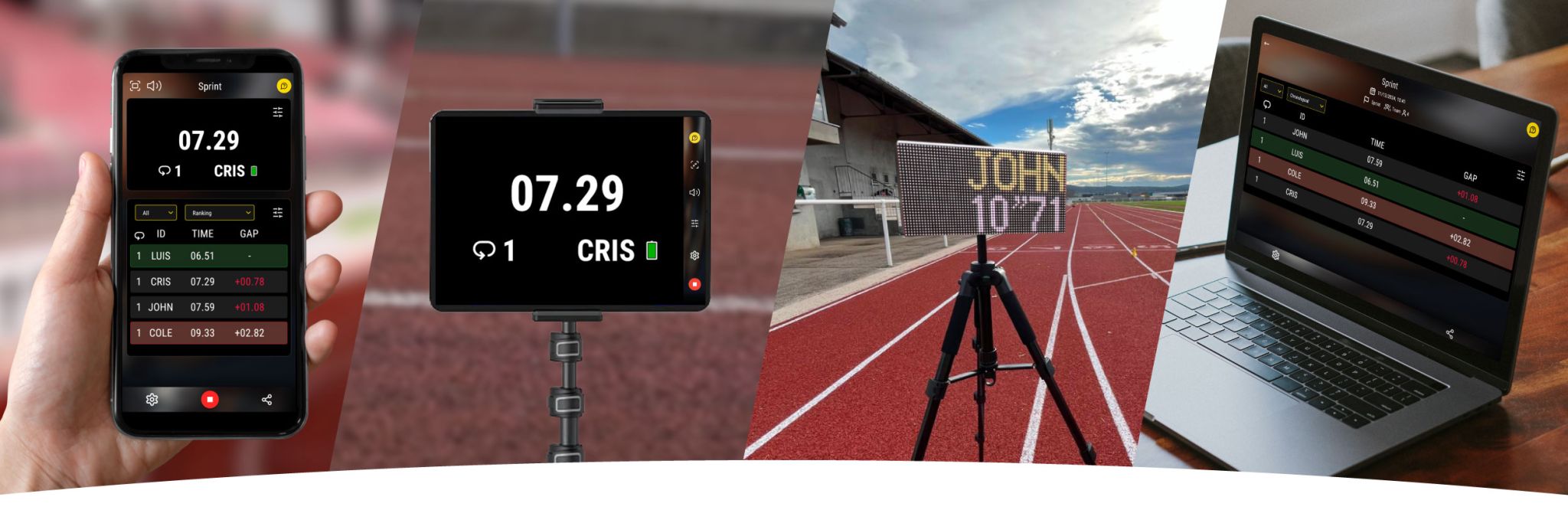 TRACK & FIELD - Electronic timing system for speed development